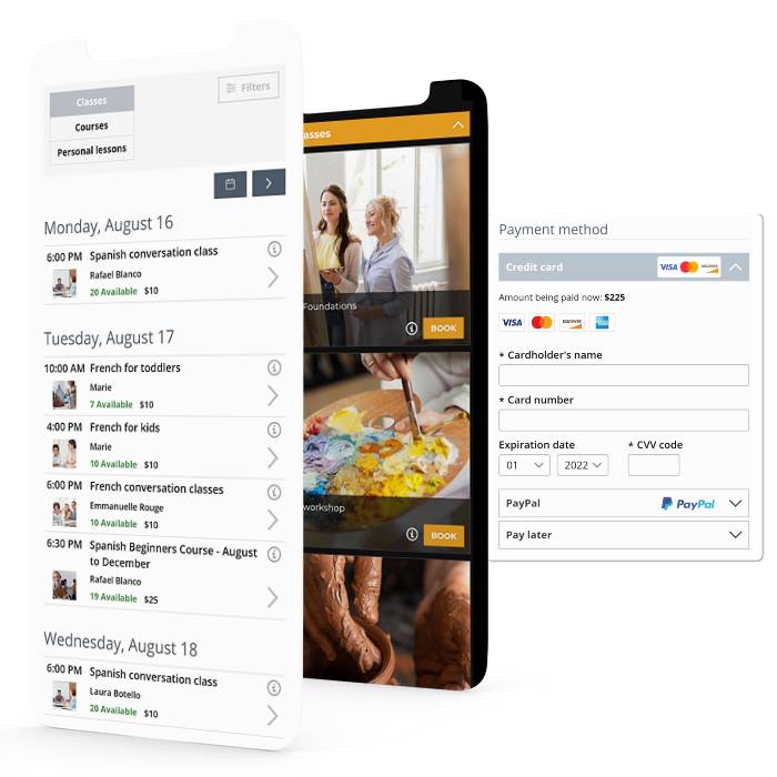 Class Scheduling Software That Boosts Revenue | Bookeo
